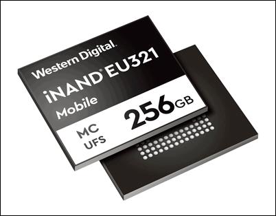 Western Digital releases 96-Layer 3D NAND UFS 2.1 Embedded Flash Drive