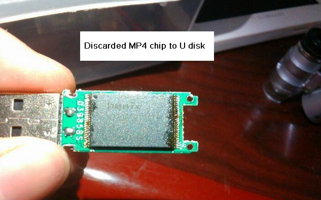 Change flash memory chip into USB flash disk and feel the joy of DIY.